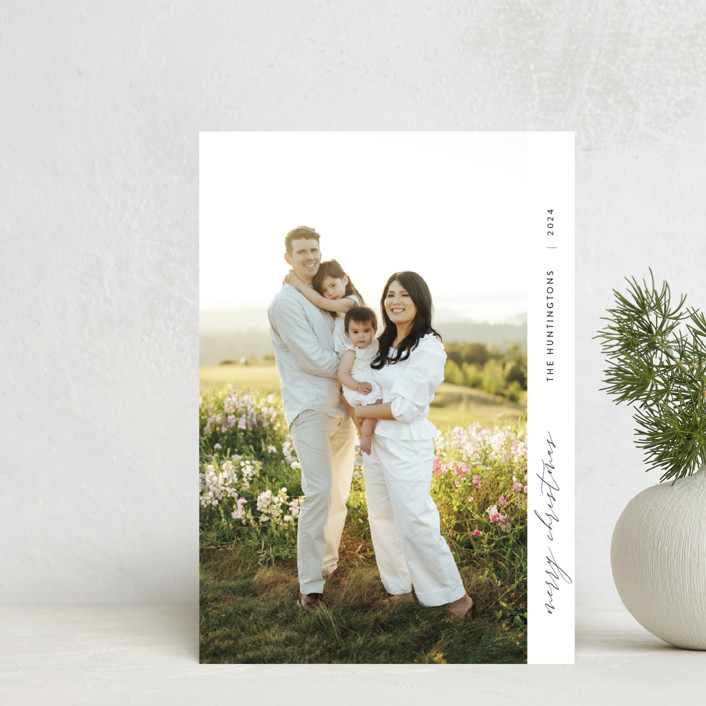 Elegant Edge Holiday Postcards by Nicoletta Savod | Minted