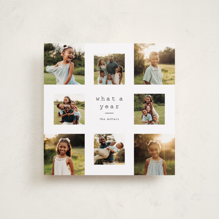 Corner squares Square Holiday Cards by Stacey Meacham | Minted
