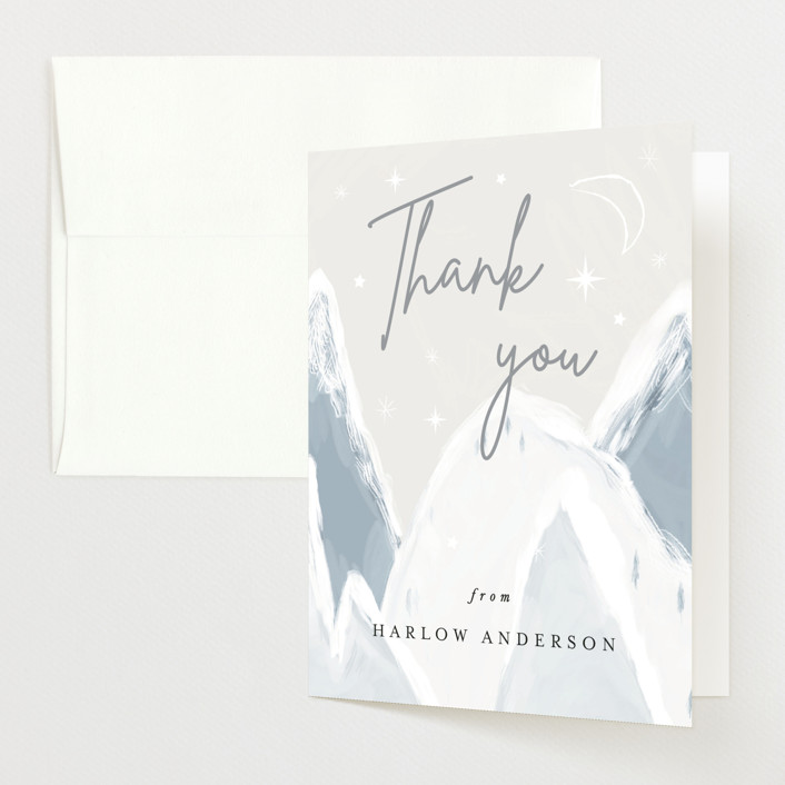 Baby It's Cold Outside Baby Shower Thank You Cards by Maja Cunningham ...