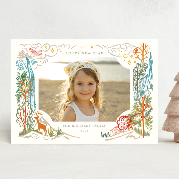 Lush Forest Holiday Photo Cards by Morgan Ramberg | Minted