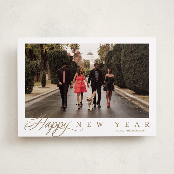 Footnote Holiday Photo Cards by Carolyn MacLaren | Minted