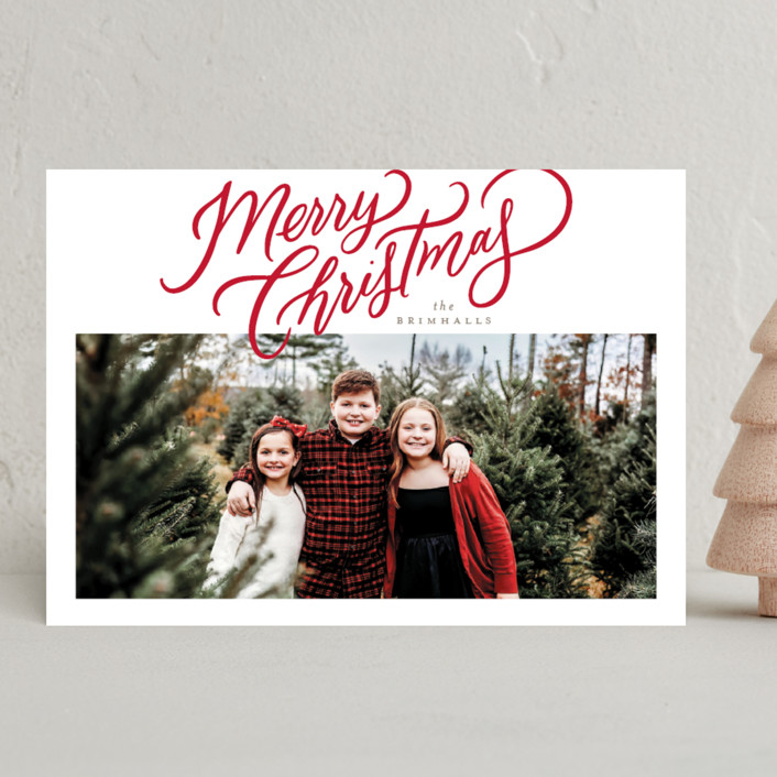 Very Merry + Bright Holiday Photo Cards by Wildfield Paper Co | Minted Very Merry + Bright Holiday Photo Cards by Wildfield Paper Co | Minted