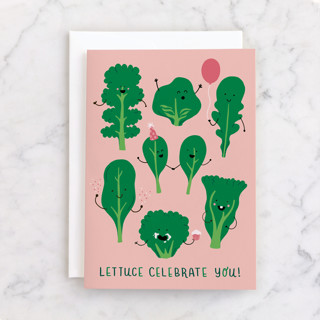 Lettuce Celebrate Individual Birthday Greeting Car... | Minted