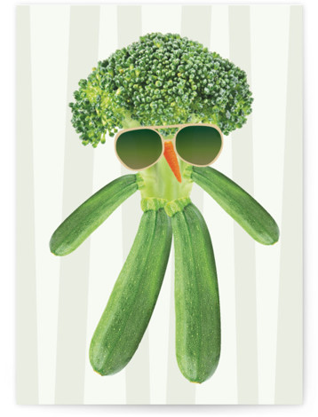 Broccoli Fart Individual Masculine Birthday Greeting Cards by Kamala ...