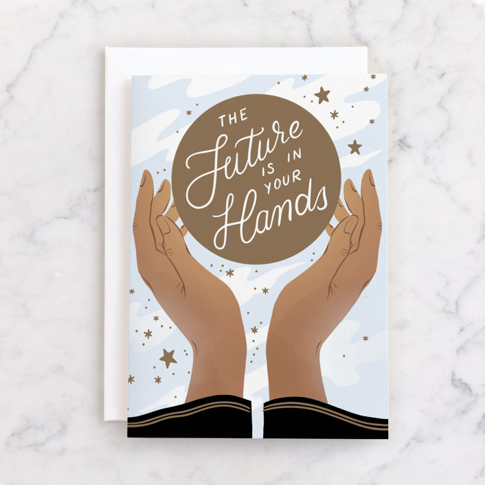 The Future Individual Graduation Greeting Cards by Paper Raven Co. | Minted