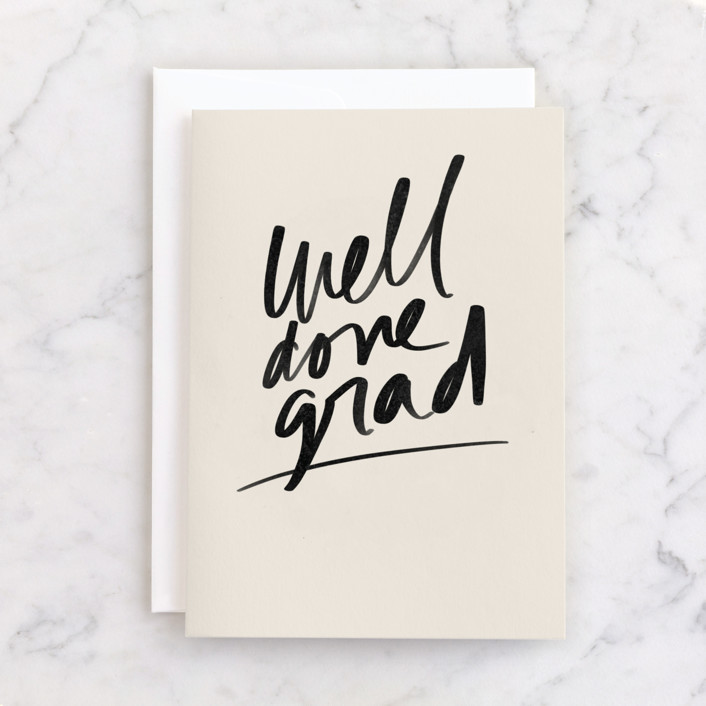 Well done brushed Individual Graduation Greeting Cards by Leia Matt ...