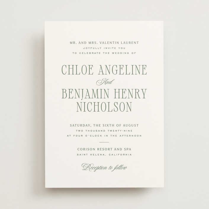 Woods Wedding Invitations by Kelly Schmidt | Minted
