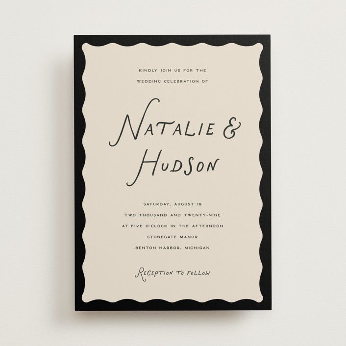 Lovers Wedding Invitations by Pixel and Hank | Minted