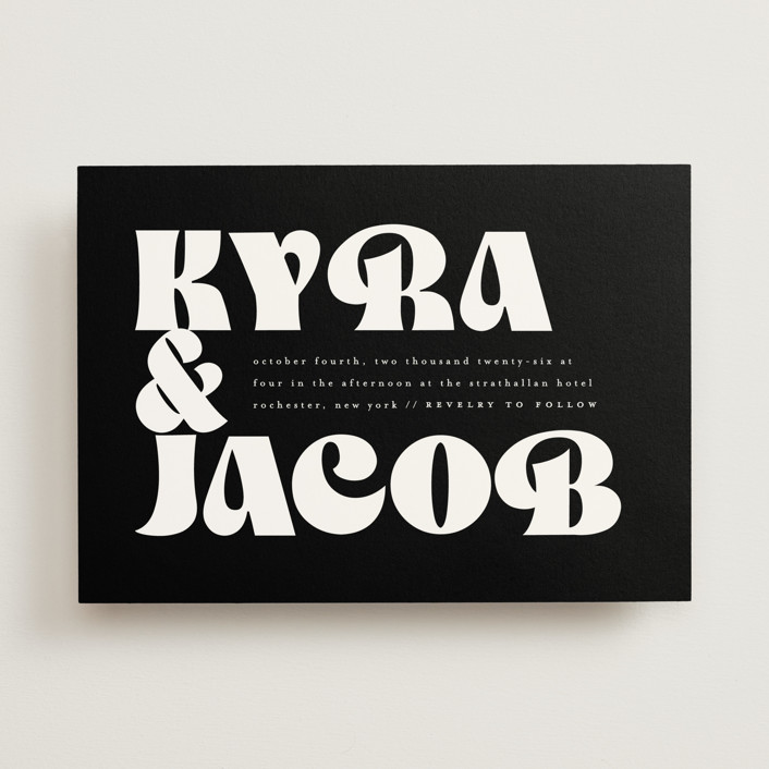 boba Wedding Invitations by Up Up Creative | Minted