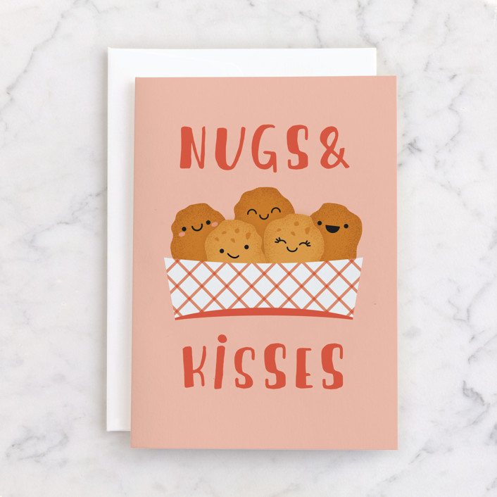 Nugs & Kisses Individual Valentine's Day Greeting Cards by Annie ...