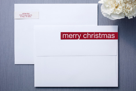 Candy Cane Skinnywrap™ Address Labels by Minted | Minted