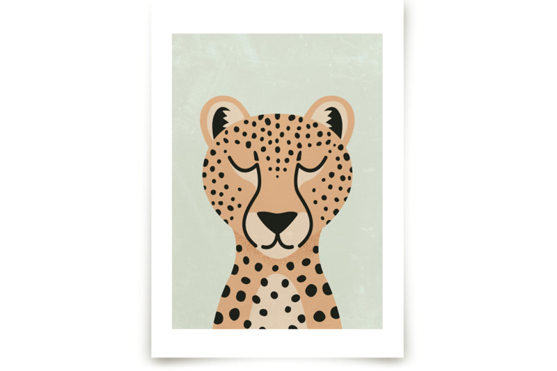 Cheetah Children's Art Prints by 2birdstone | Minted