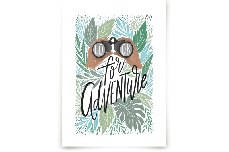 Look for Adventure Children's Art Prints by Alethea and Ruth | Minted