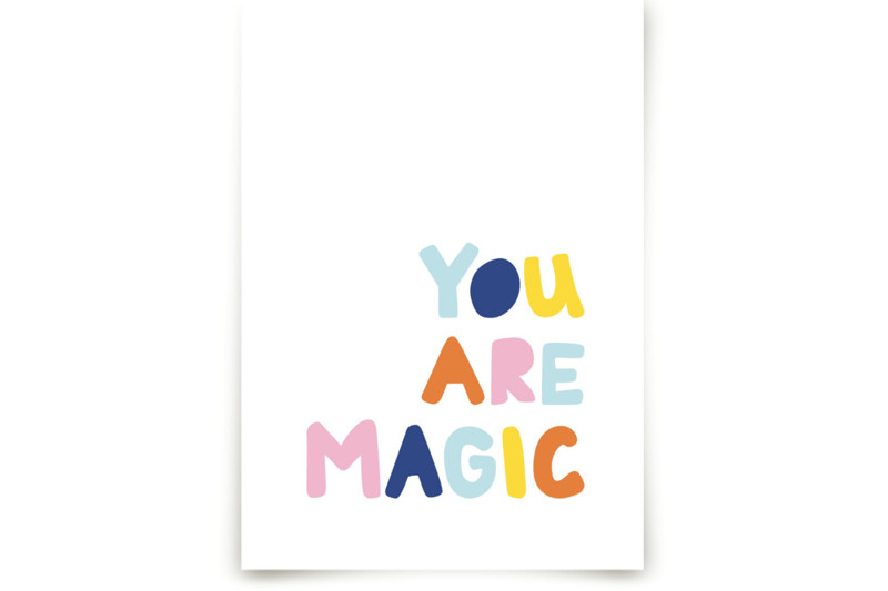 Colorful - You are Magic Children's Art Prints by Jessica Prout | Minted