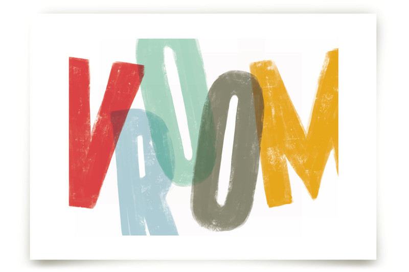 Vroom Children's Art Prints by Pixel and Hank | Minted