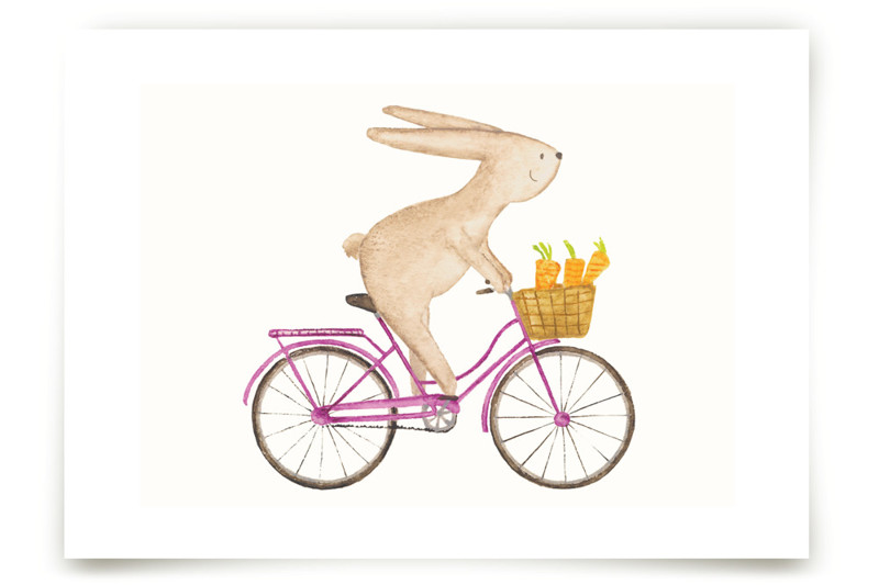 Fast Riders IV Children's Art Prints by Francisca Reyes | Minted