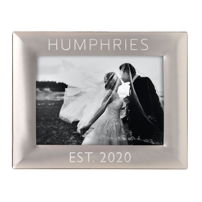 Custom Engraved 5 x 7 Picture Frame Keepsake Frames by Papel Custom ...