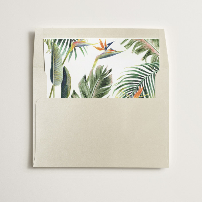 Our Paradise Slip-In Envelope Liners by Elly | Minted