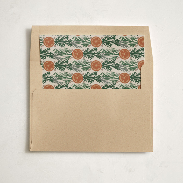 Citrus Frame Slip-In Envelope Liners by Katharine Watson | Minted