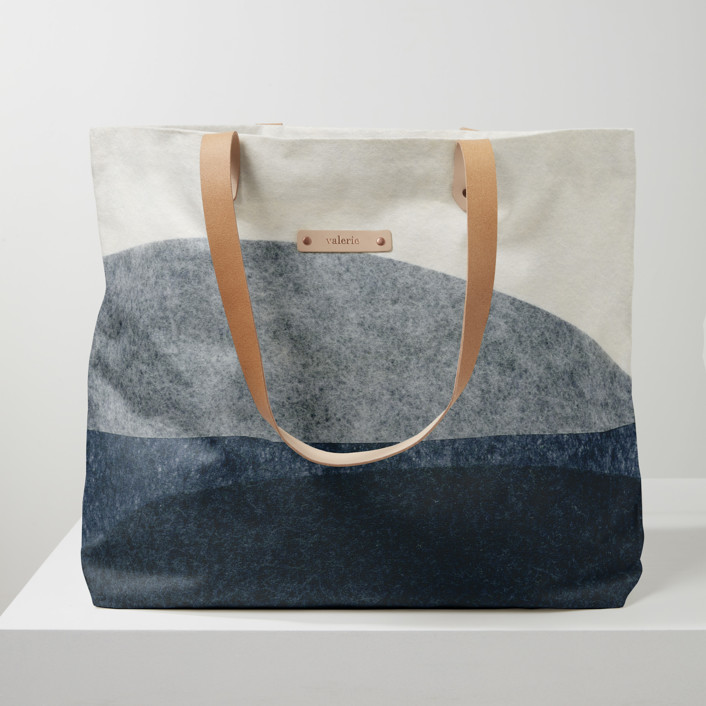tissue overlay Luxe Carry-All Slouch Tote by Carrie Moradi | Minted