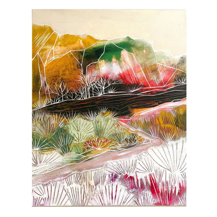 The Golden Hour Original Painting by Sarah Fitzgerald | Minted