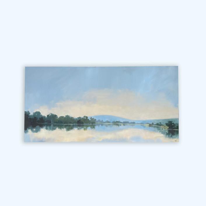 Warren Waters Original Painting by Stephanie Goos Johnson | Minted
