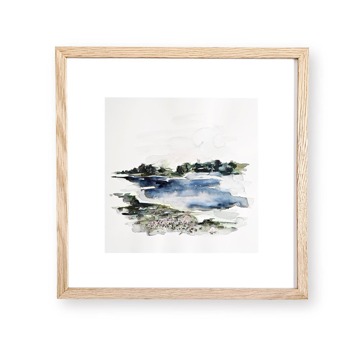 Mountain View Original Painting by Kate Nelson | Minted