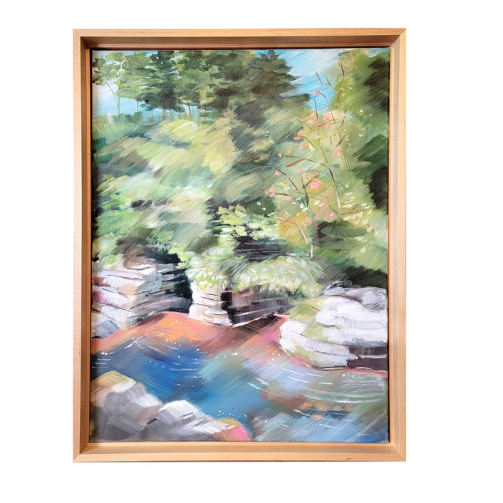 Windy Brook Original Painting by AlisonJerry | Minted