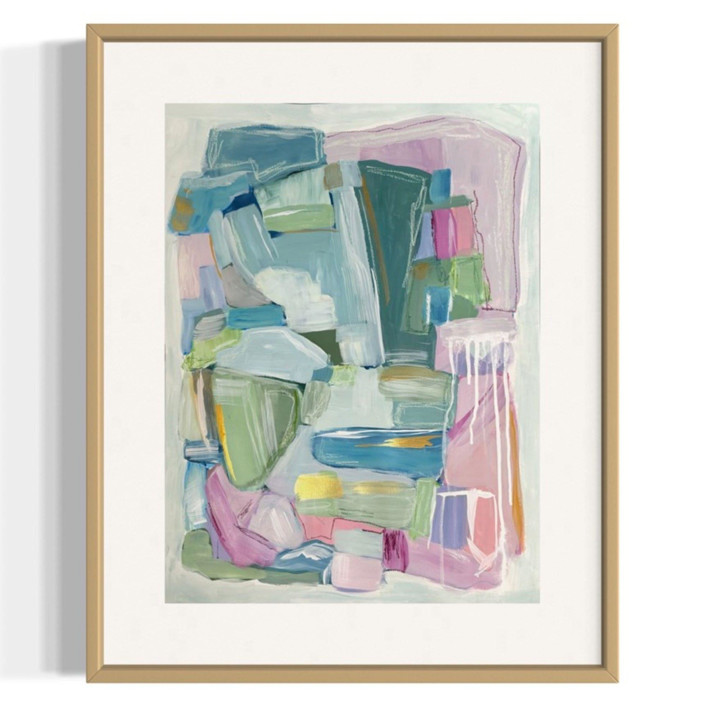 Ten Thousand Miles Gone I Original Painting by Sarah Mankin | Minted