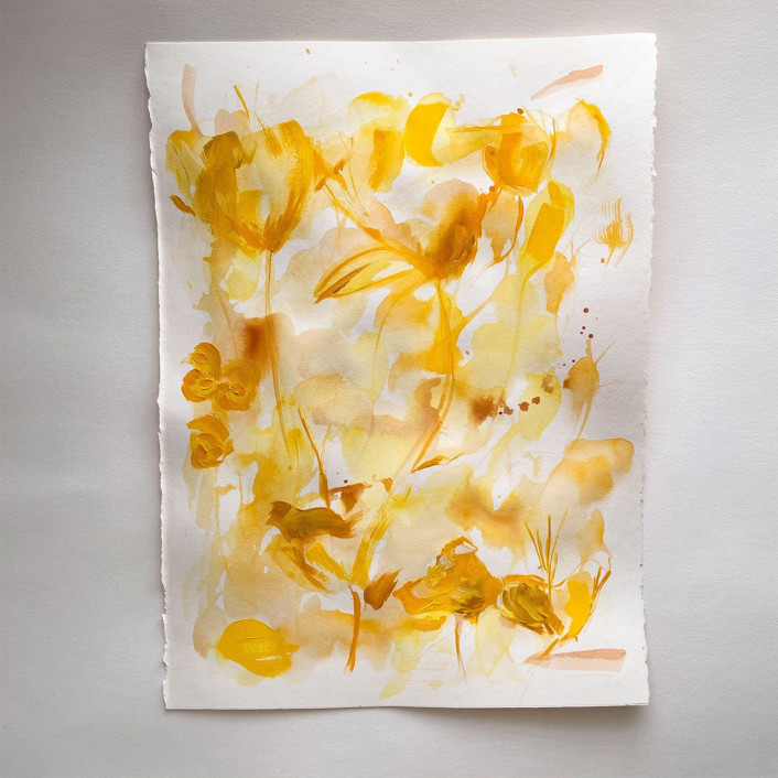 It's All Yellow Original Painting by Suzanna Toole | Minted