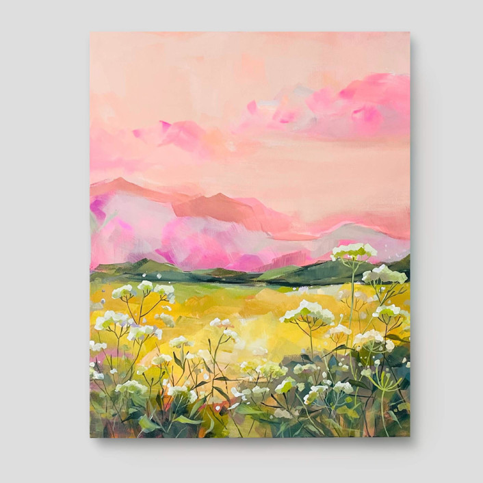 Love a Good Blue Original Art by Julie Chi | Minted