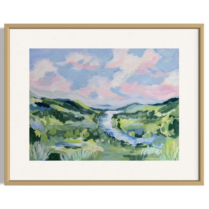 Endless Journey Original Painting by Sarah Mankin | Minted