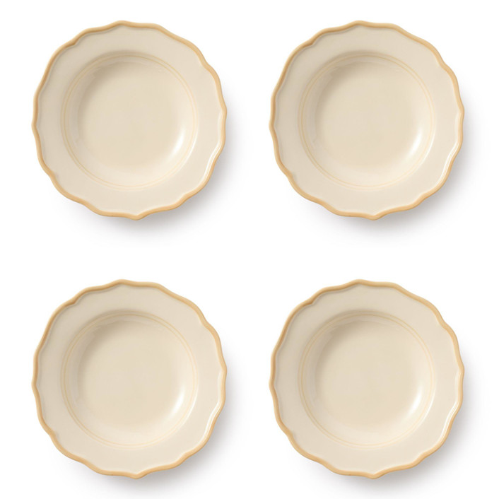 Colette 9.2'' Pasta Bowl Set of 4 Dining Bowls by Maison Madison | Minted