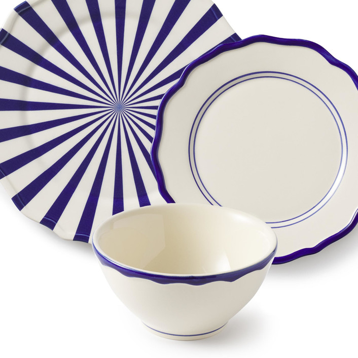 Mixed 12 Piece Dinnerware Set with Cereal Bowl 2 Dining Bowls by Maison ...