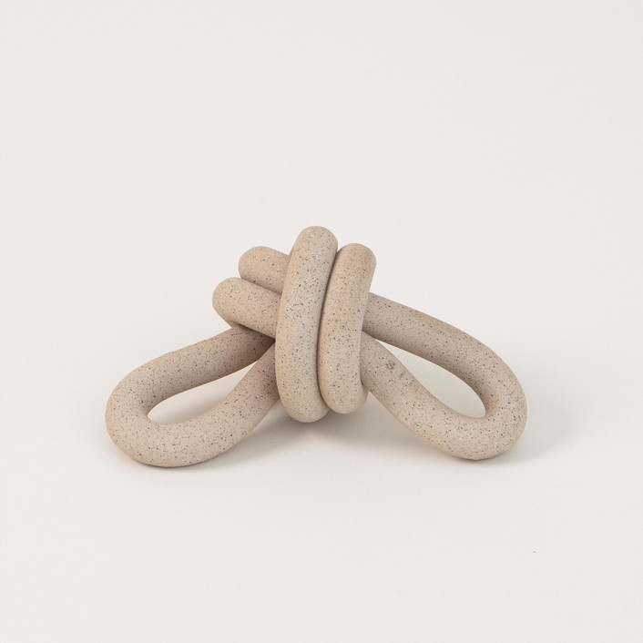 SIN Double Loop Knot Decorative Object by SIN | Minted