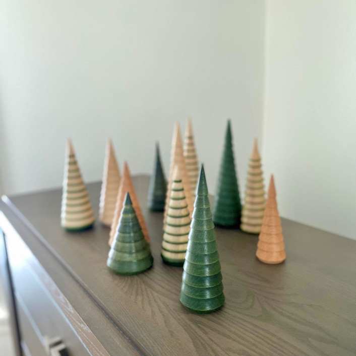The Fir Forest- 12 unique trees in four heights with three finishes ...