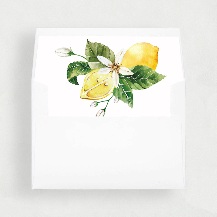 Lemon Liner | Set of 25 Envelope Liners Envelope Liners by Nikki Turner ...