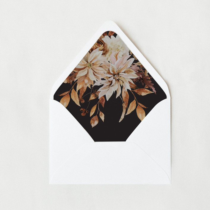 Rust Black Autumn Liner | Set of 25 Euro Envelope Liners Envelope ...