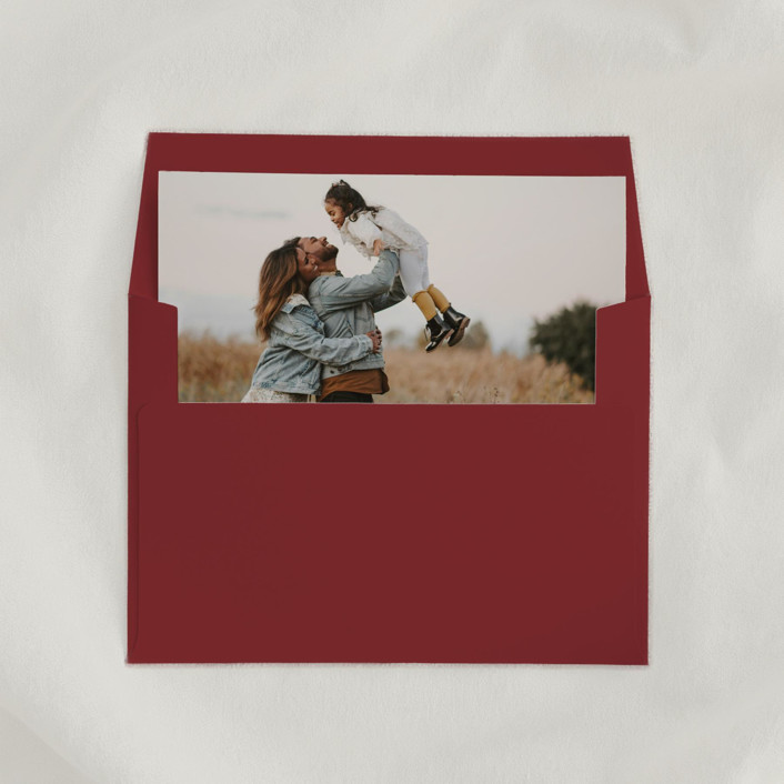Custom ‘Family Photo’ Envelope Liners, Square Flap, Pack of 25 Envelope ...