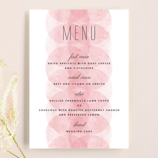 Bliss Menu Cards by Kristie Kern | Minted