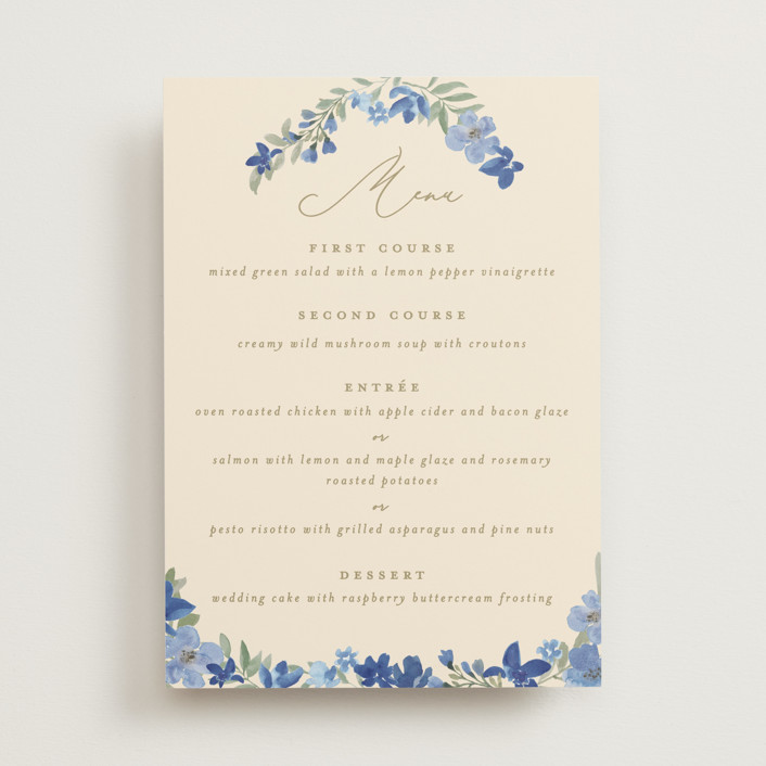 Nilgiri Menus by Creo Study | Minted