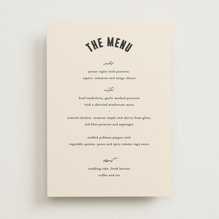 Spin Menus by Pixel and Hank | Minted