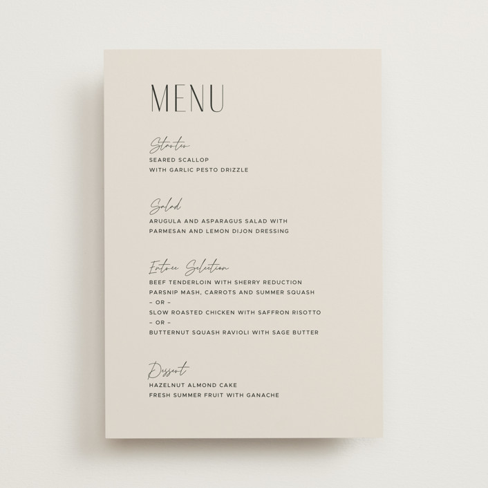 Arabilla Overlap Menus by Kelly Schmidt | Minted