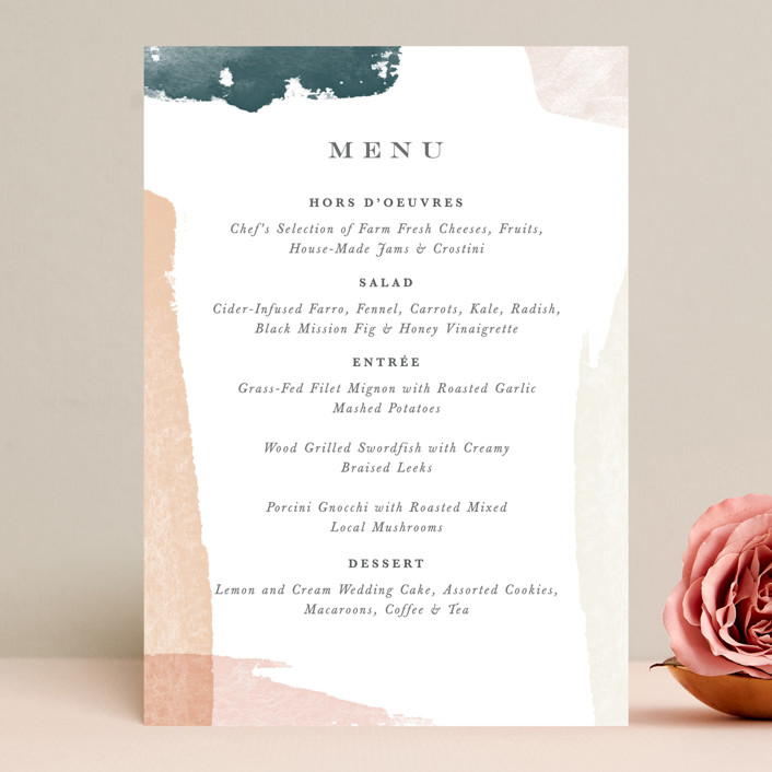 Overlapping Menus by Jennifer Wick | Minted