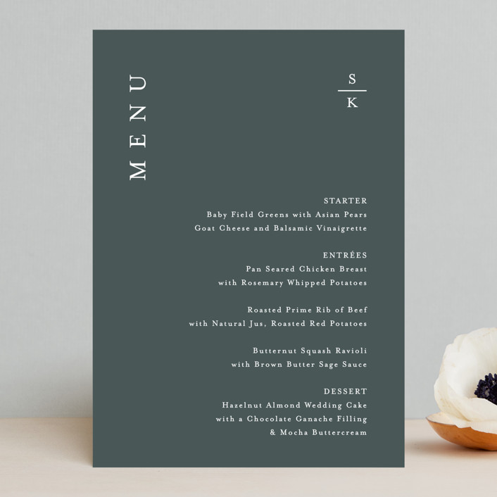 Cascade Menus by Jennifer Postorino | Minted