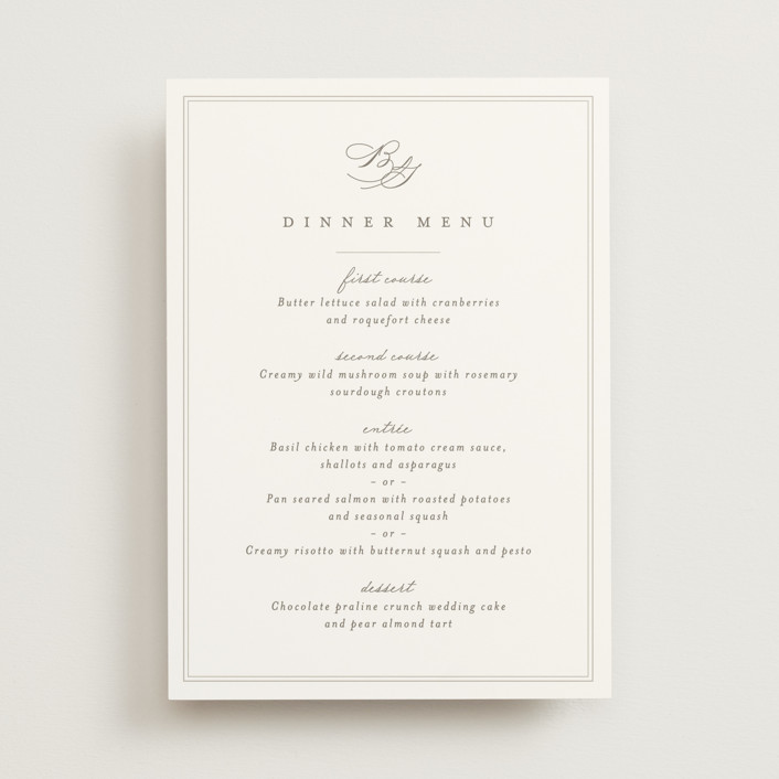 Overlapping Menus by Amy Kross | Minted