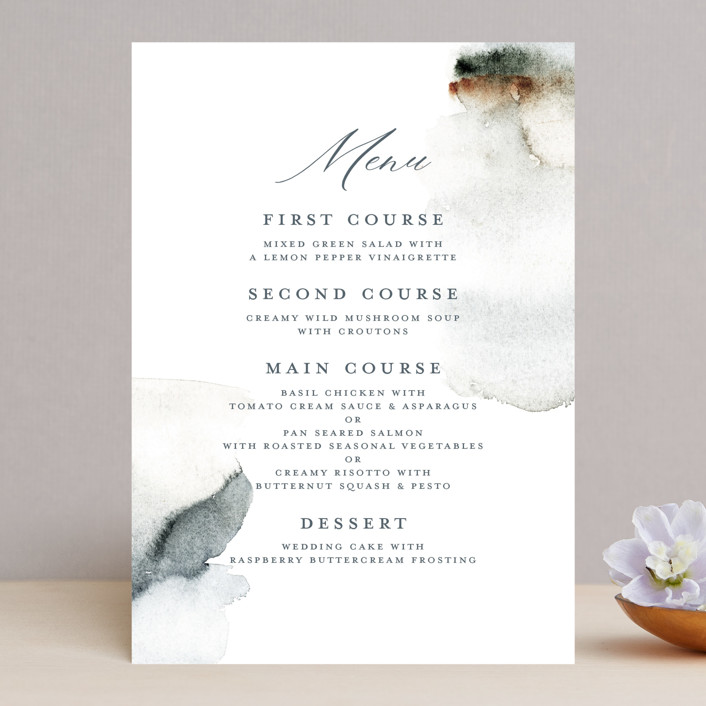 Grand Escape Menus by Petra Kern | Minted