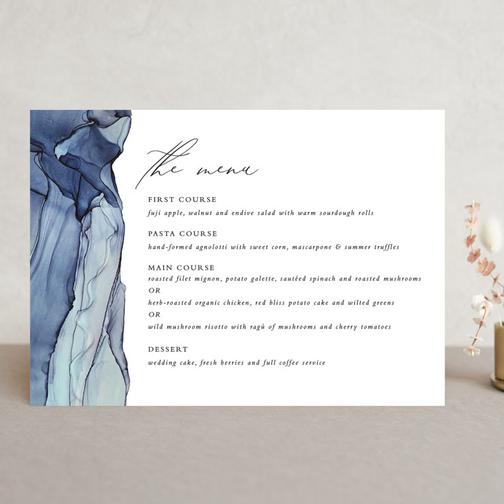 Slate Menus by Erin Deegan | Minted