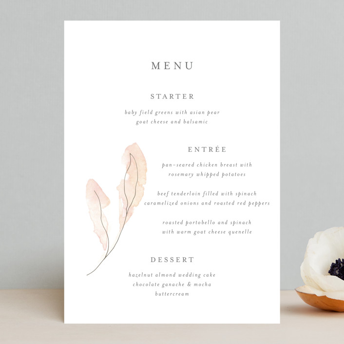 Autumn Euphoria Menus by Design Lotus | Minted