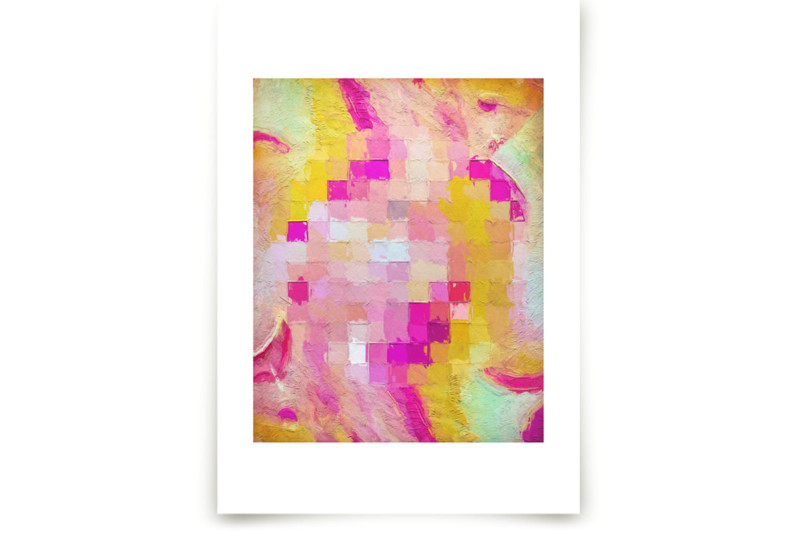 Entro Pink Fine Art Prints by Alex Isaacs Designs | Minted